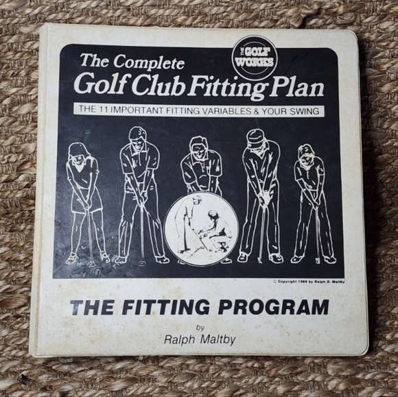 Office | Rare 1986 The Complete Golf Club Fitting Plan Program ...